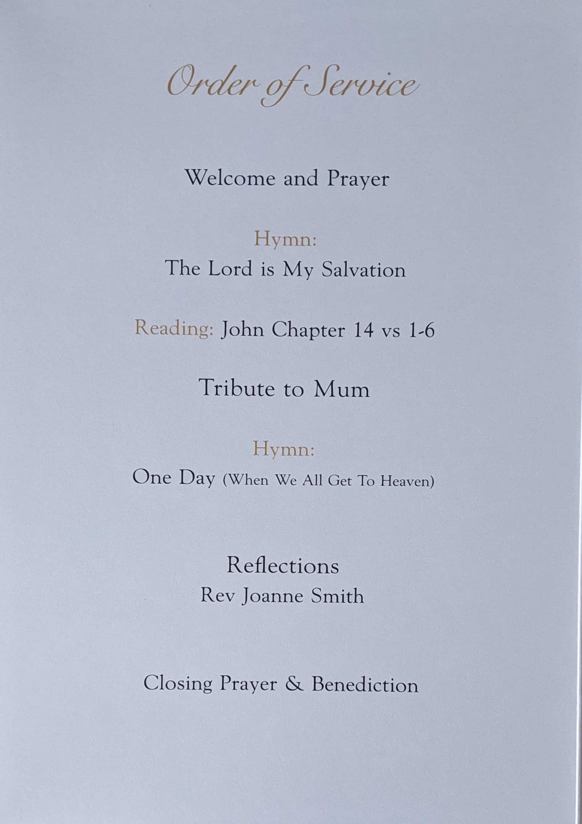 Ella Reid - Minterburn Presbyterian Church